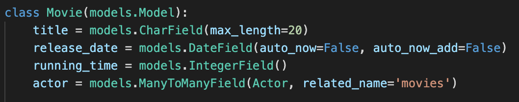 [Django] C. R. U. D - ManyToManyField